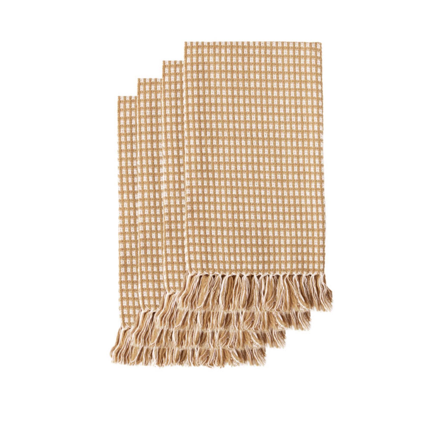 HOMESPUN FRINGED Napkins 4 PK18X18 | Eloquii
