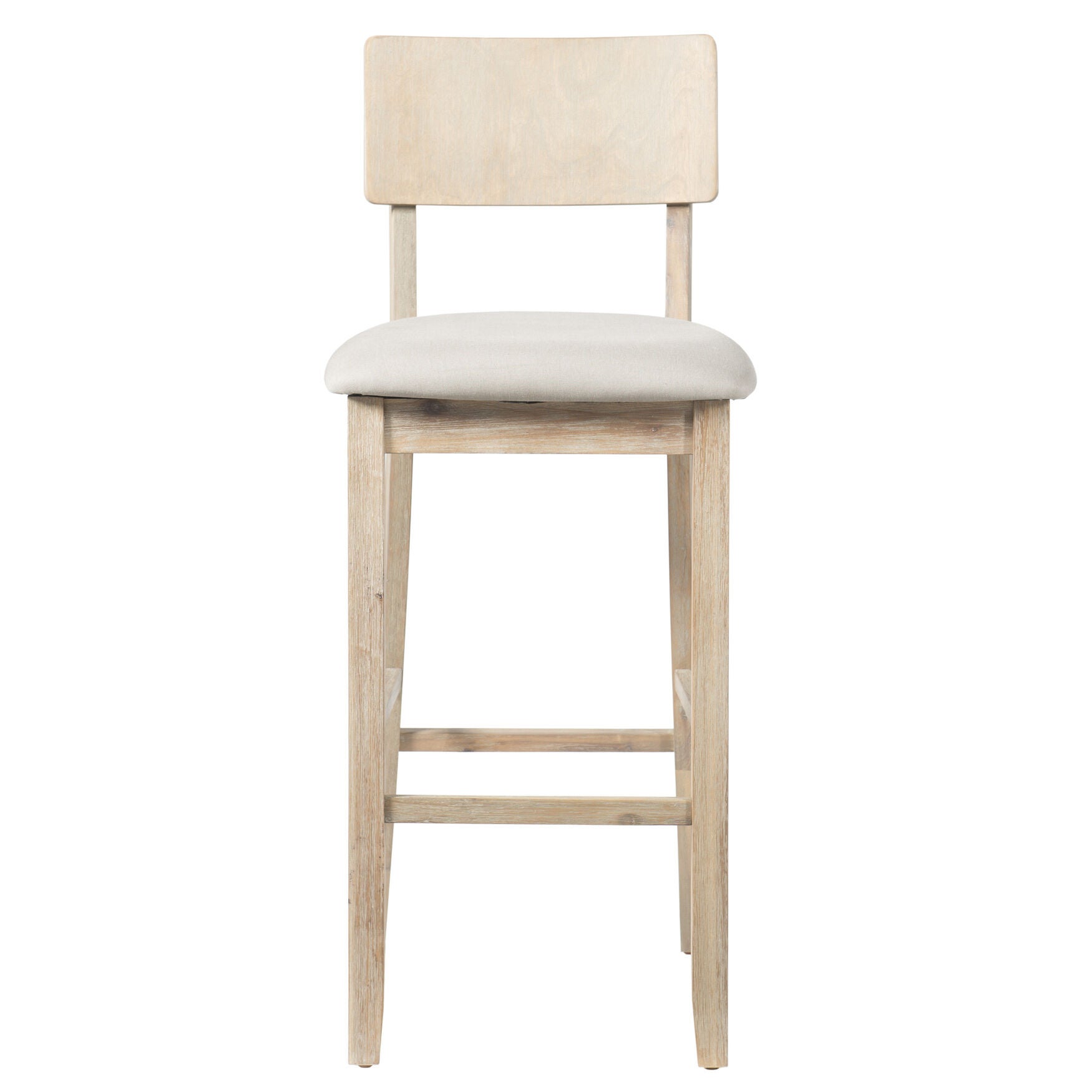 Julian 30 in Gray Wash Bar Stool | Eloquii