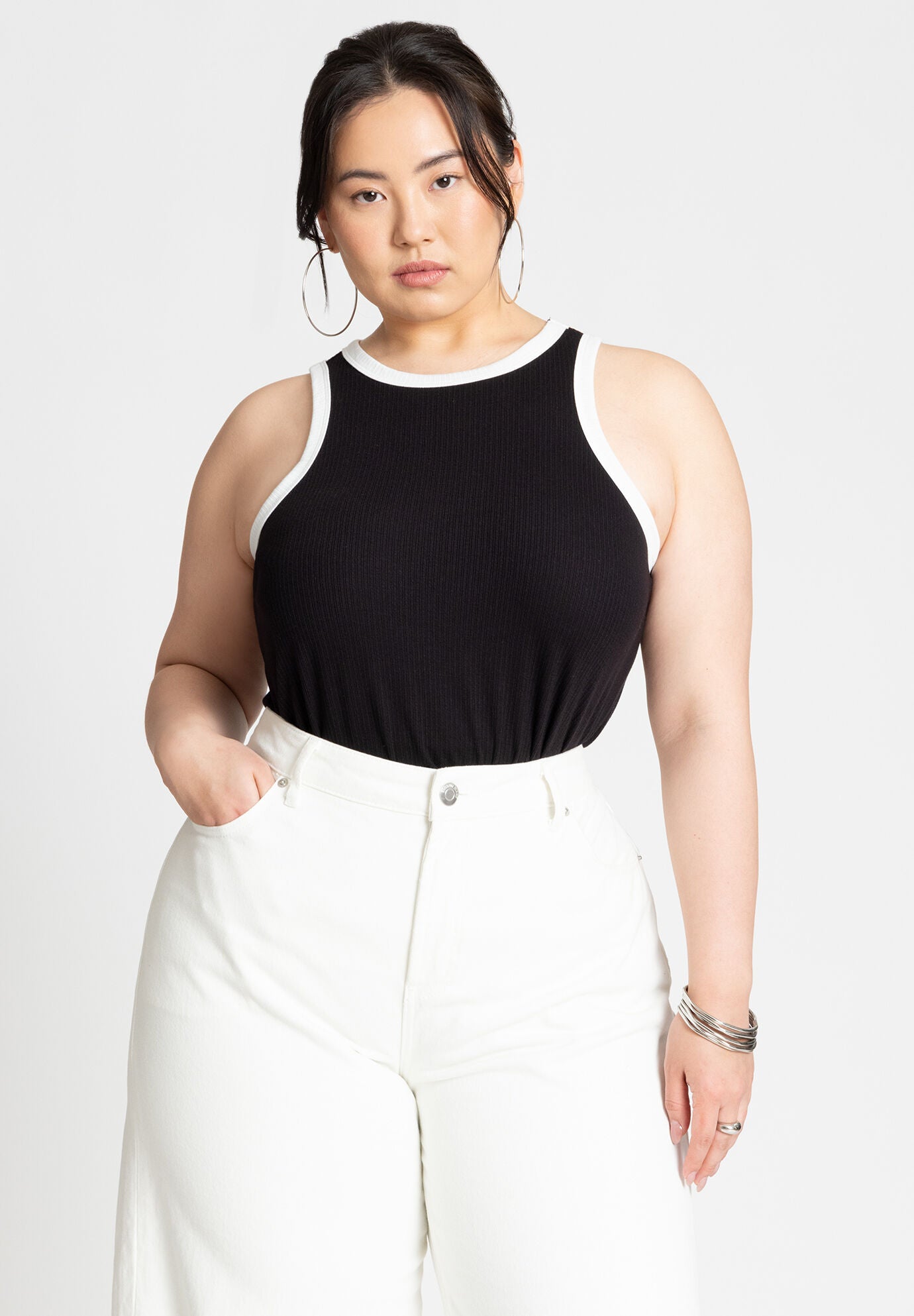 The White Collection: Plus Size Women's Clothing at ELOQUII | Eloquii