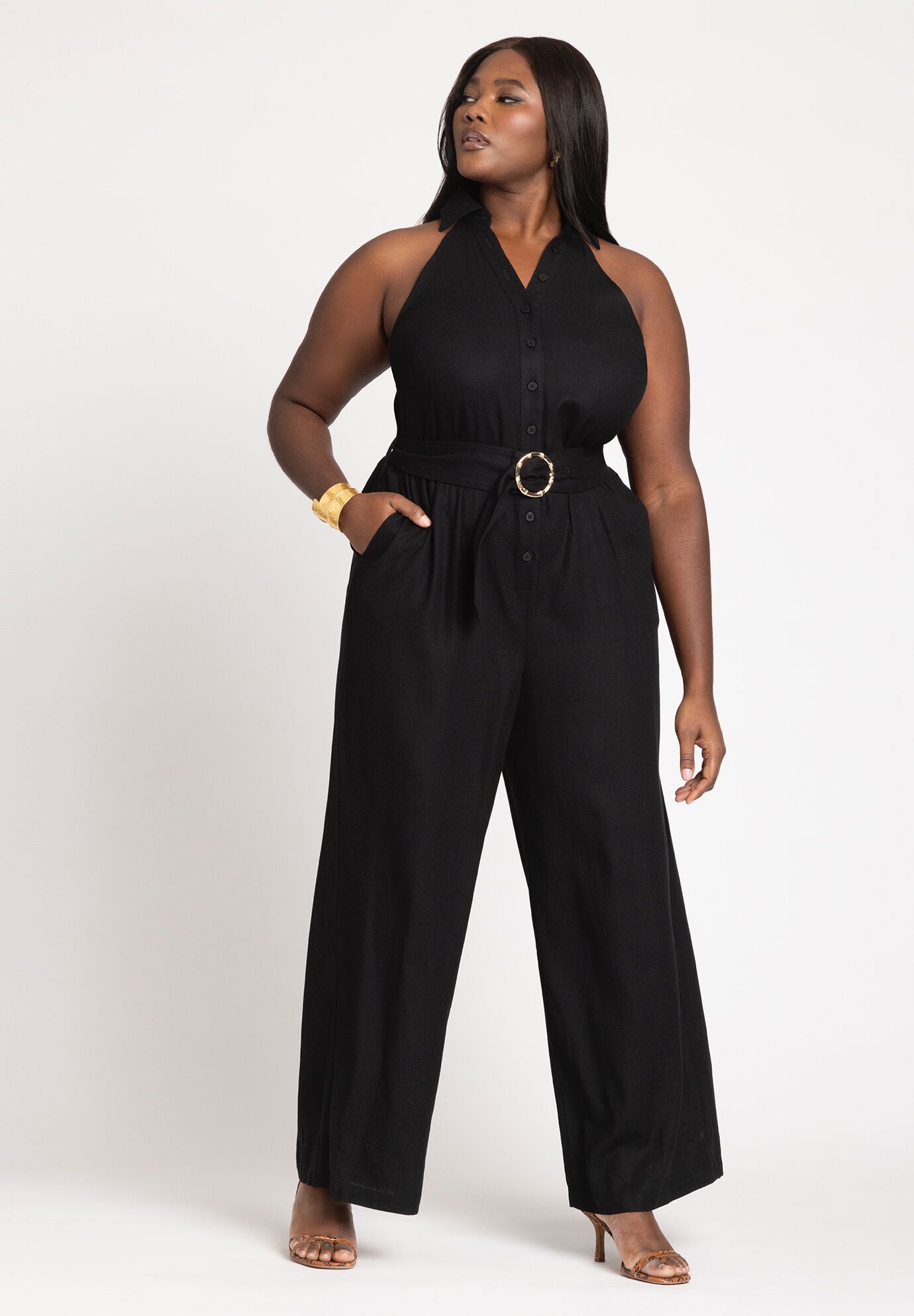 Plus Size Jumpsuits at ELOQUII | Eloquii
