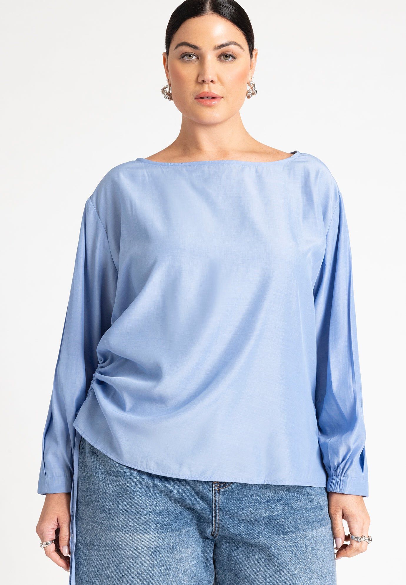 Tie Detail Blouse | Eloquii