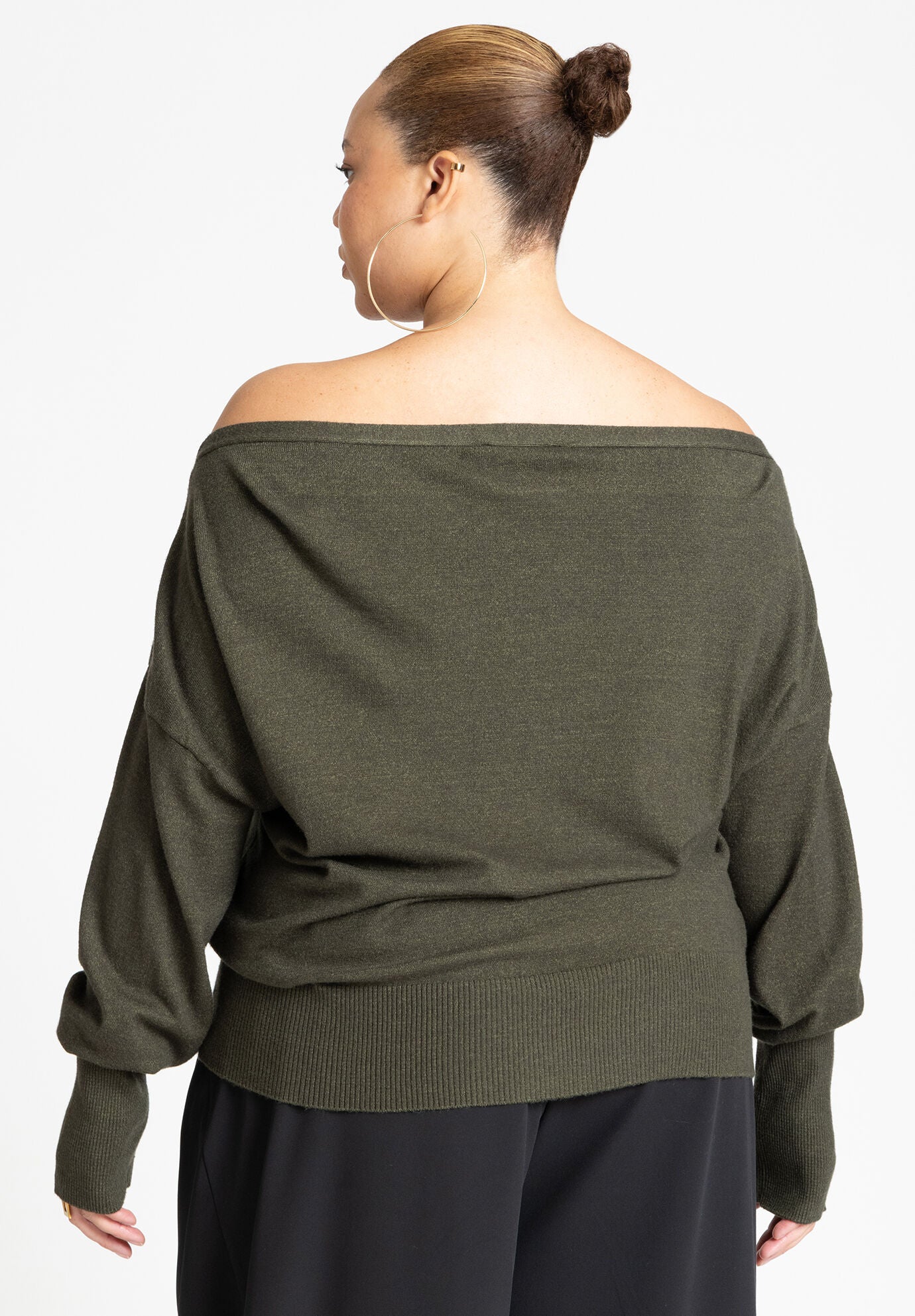 Slouchy Sweater | Eloquii
