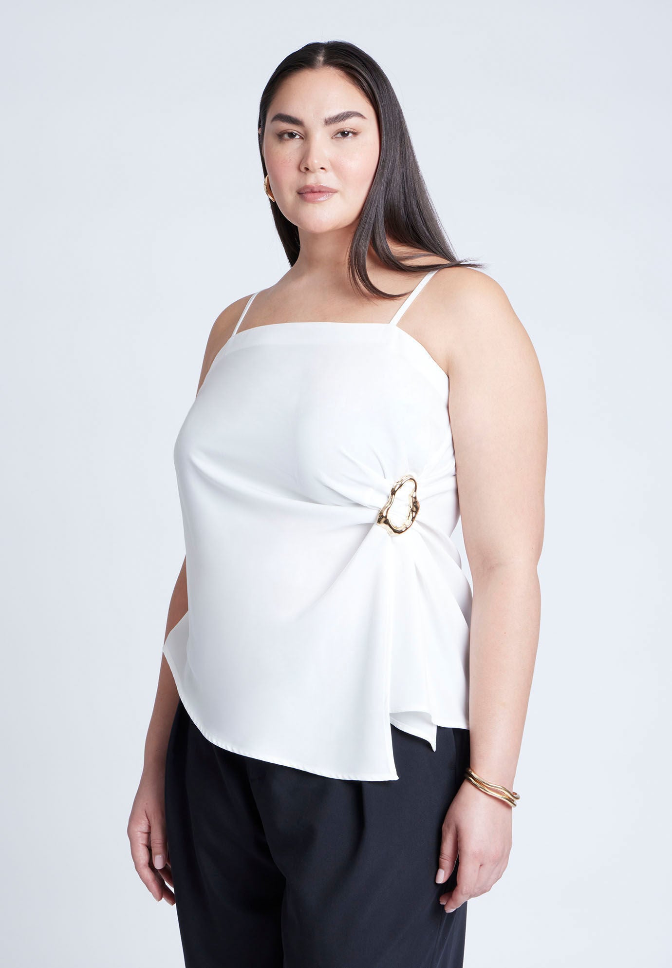 Asym Top With Hardware Detail | ELOQUII