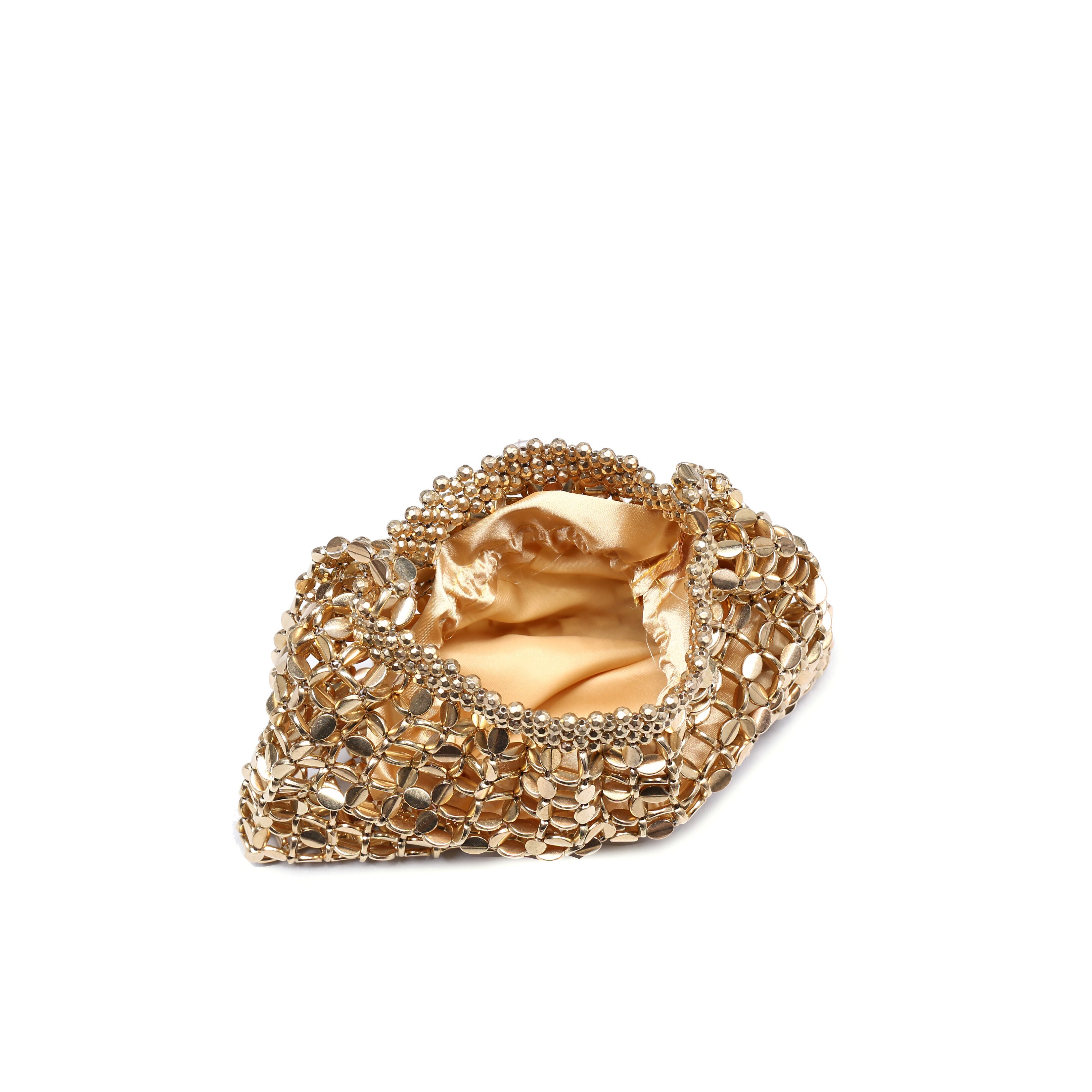 Metal Mesh Shoulder Bag 9.8” L x 6.5” H, 4482864 | Eloquii