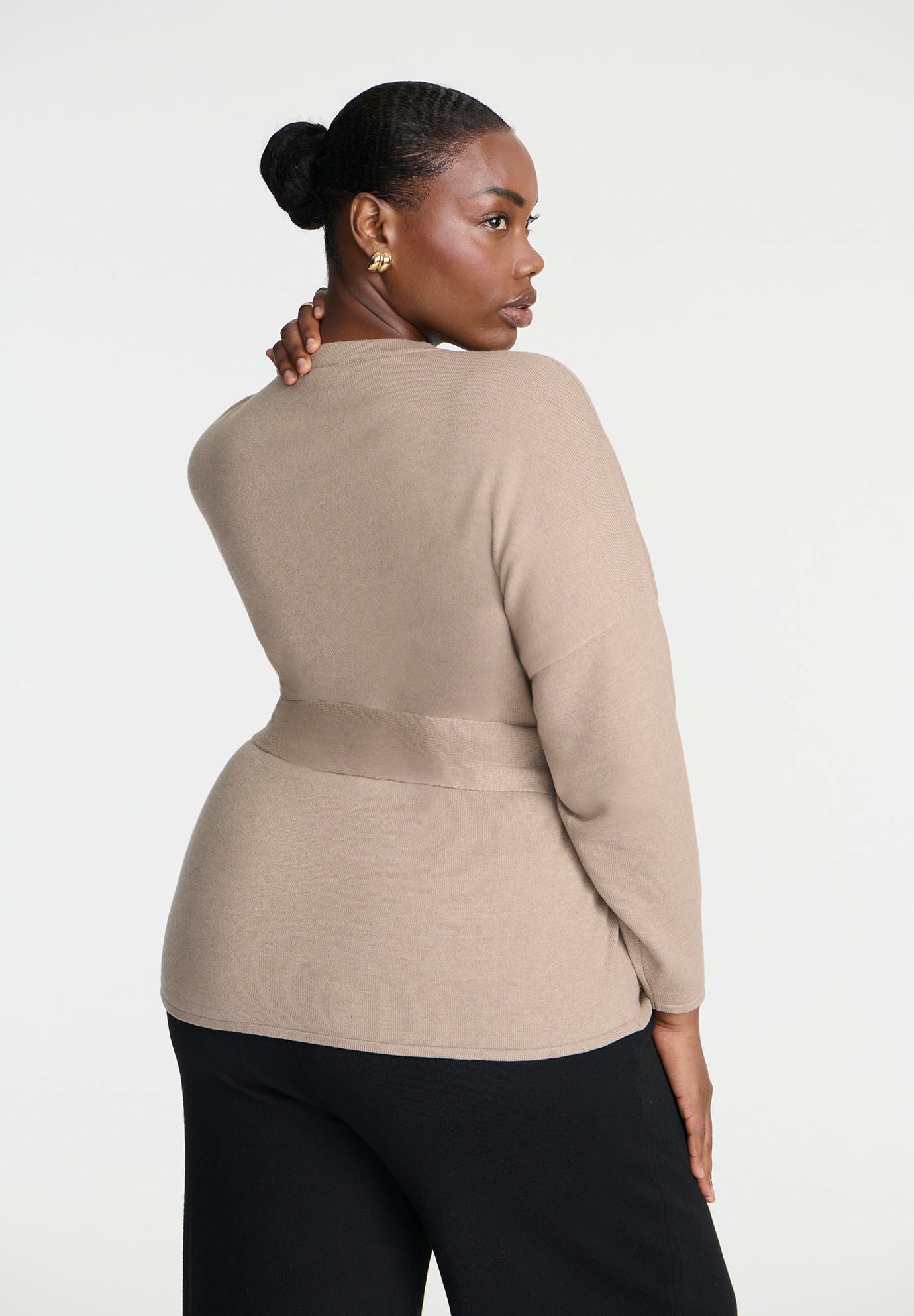 Tie Waist Sweater | Eloquii
