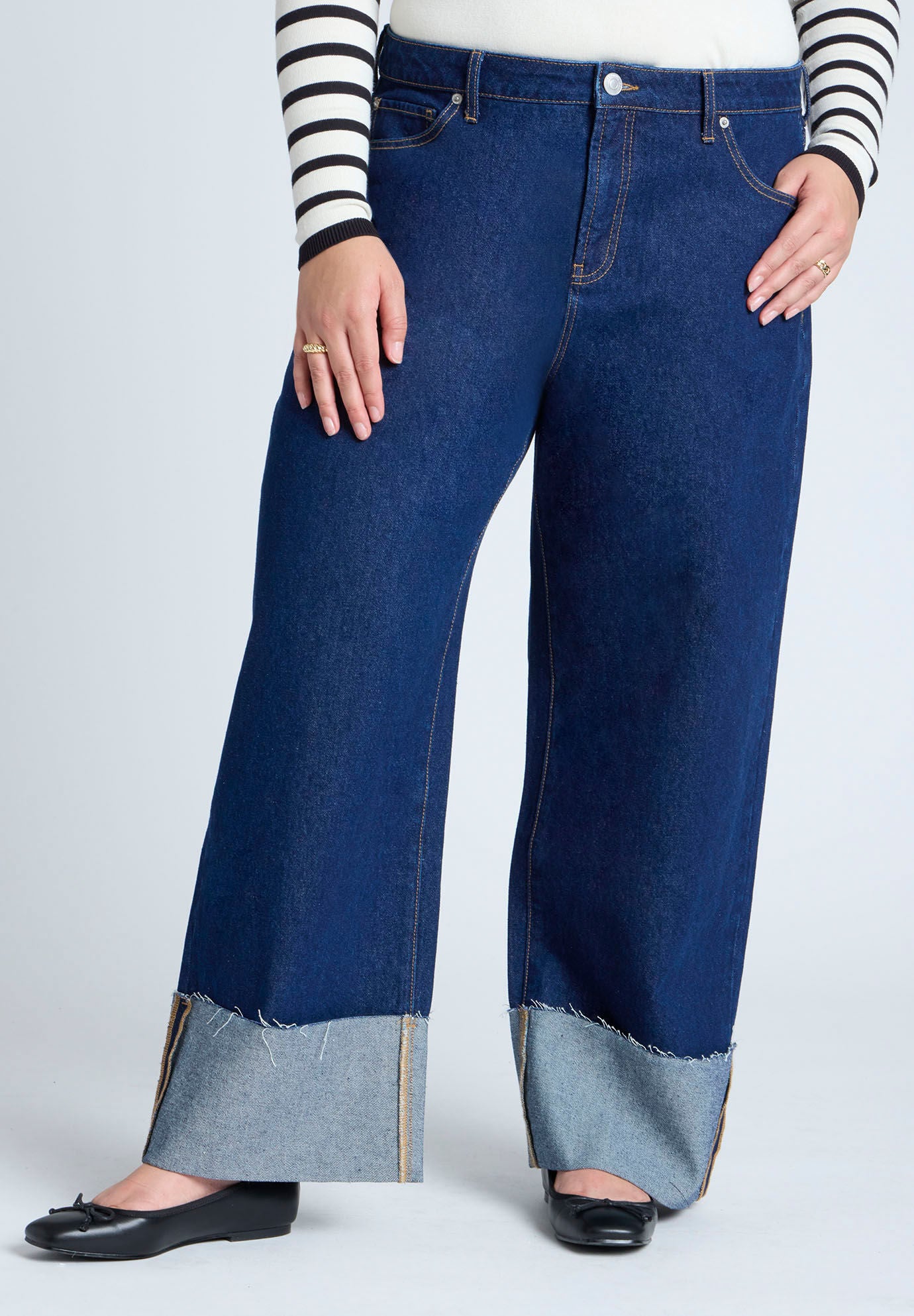 Tall Cuff Jean | Eloquii