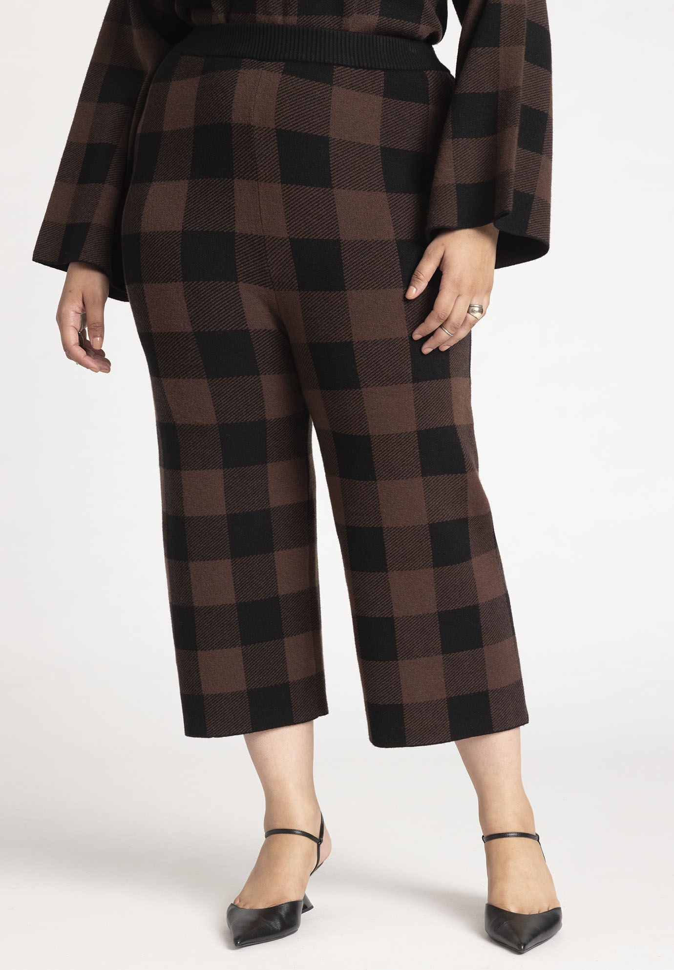 Crop Leg Sweater Pant | Eloquii