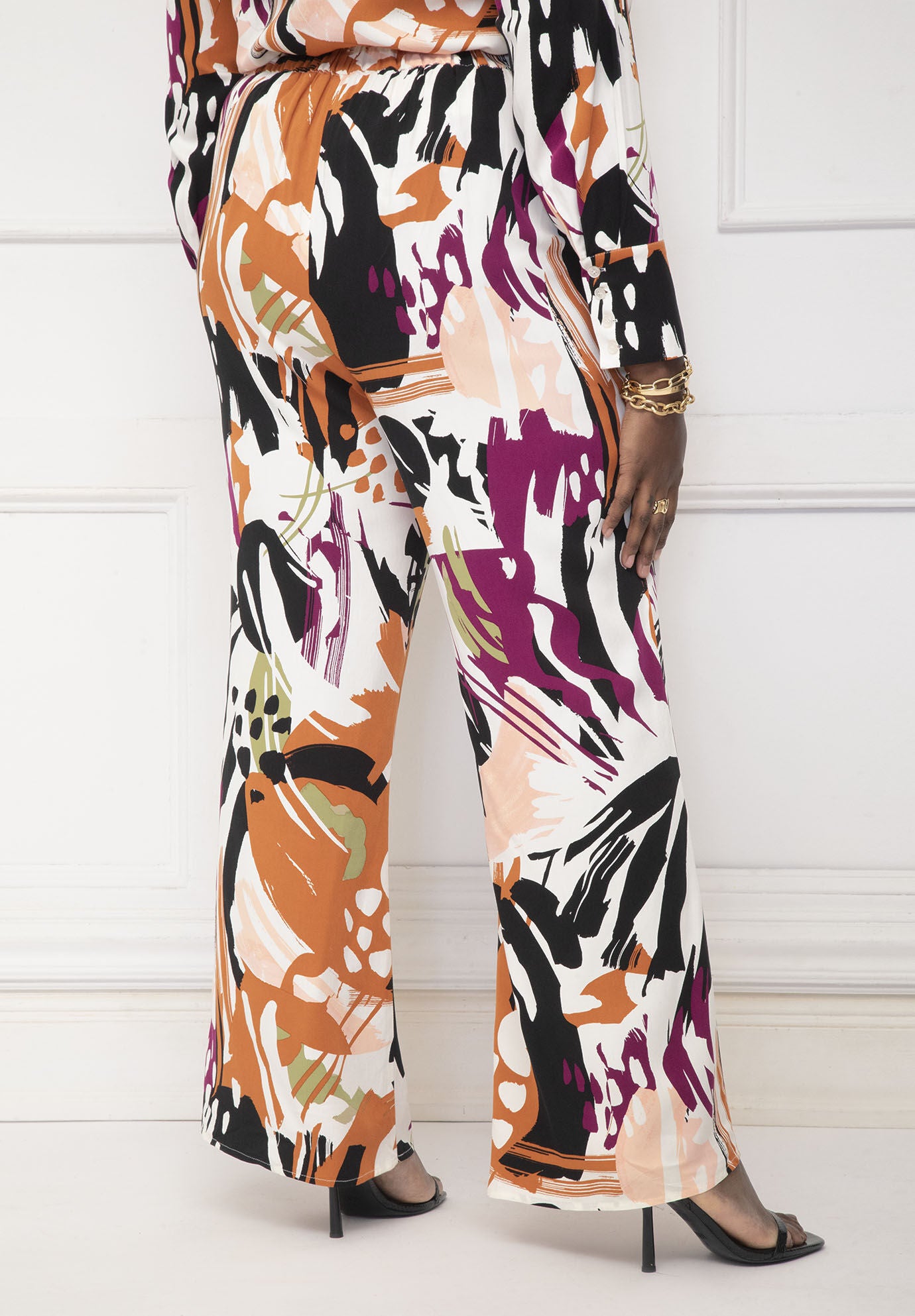 ELOQUII Elements Flared Leg Pant | Eloquii