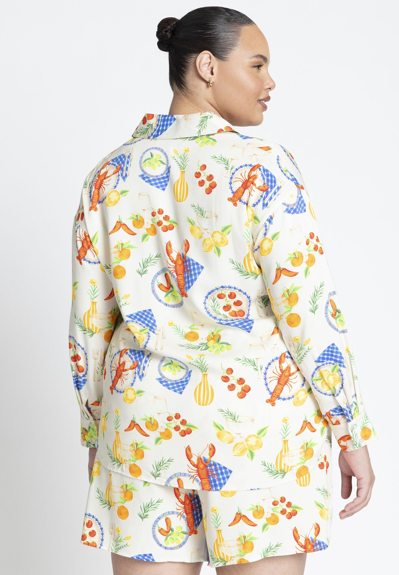 Relaxed Button Down | Eloquii