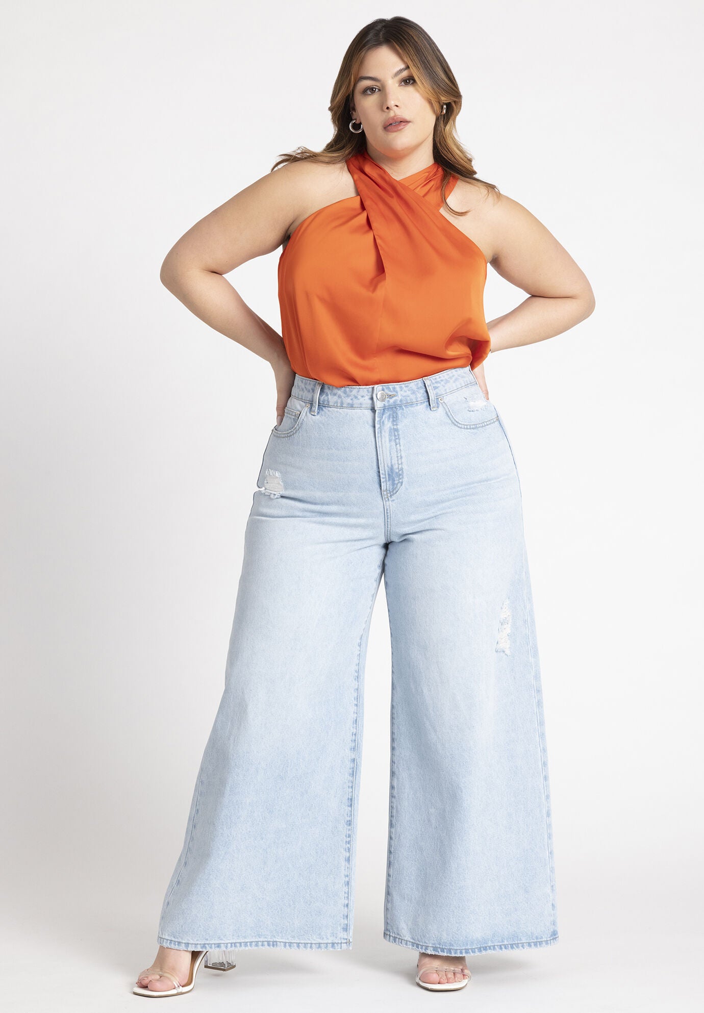 Halter Neck Top | Eloquii