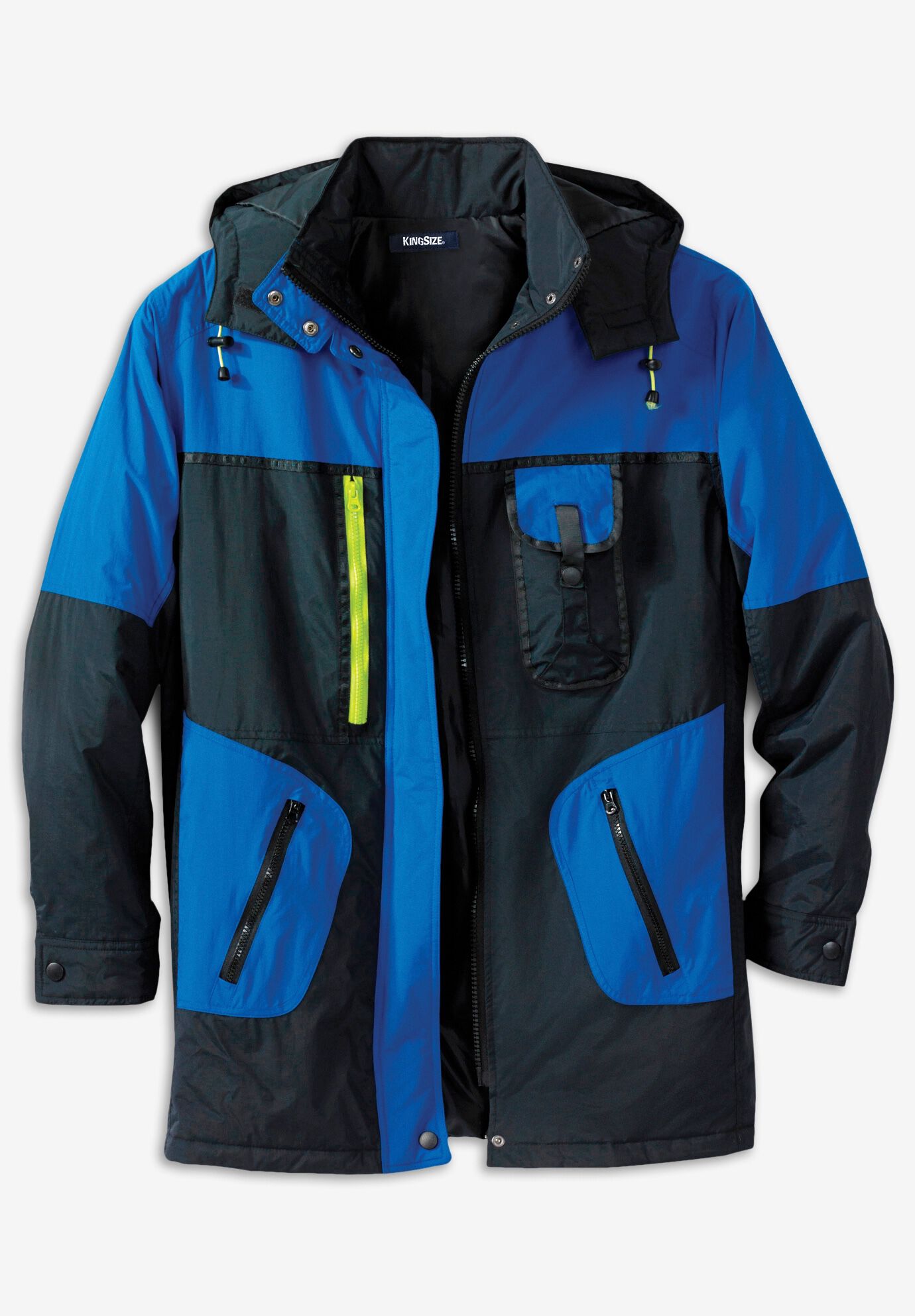 Colorblock Tech Parka | Eloquii