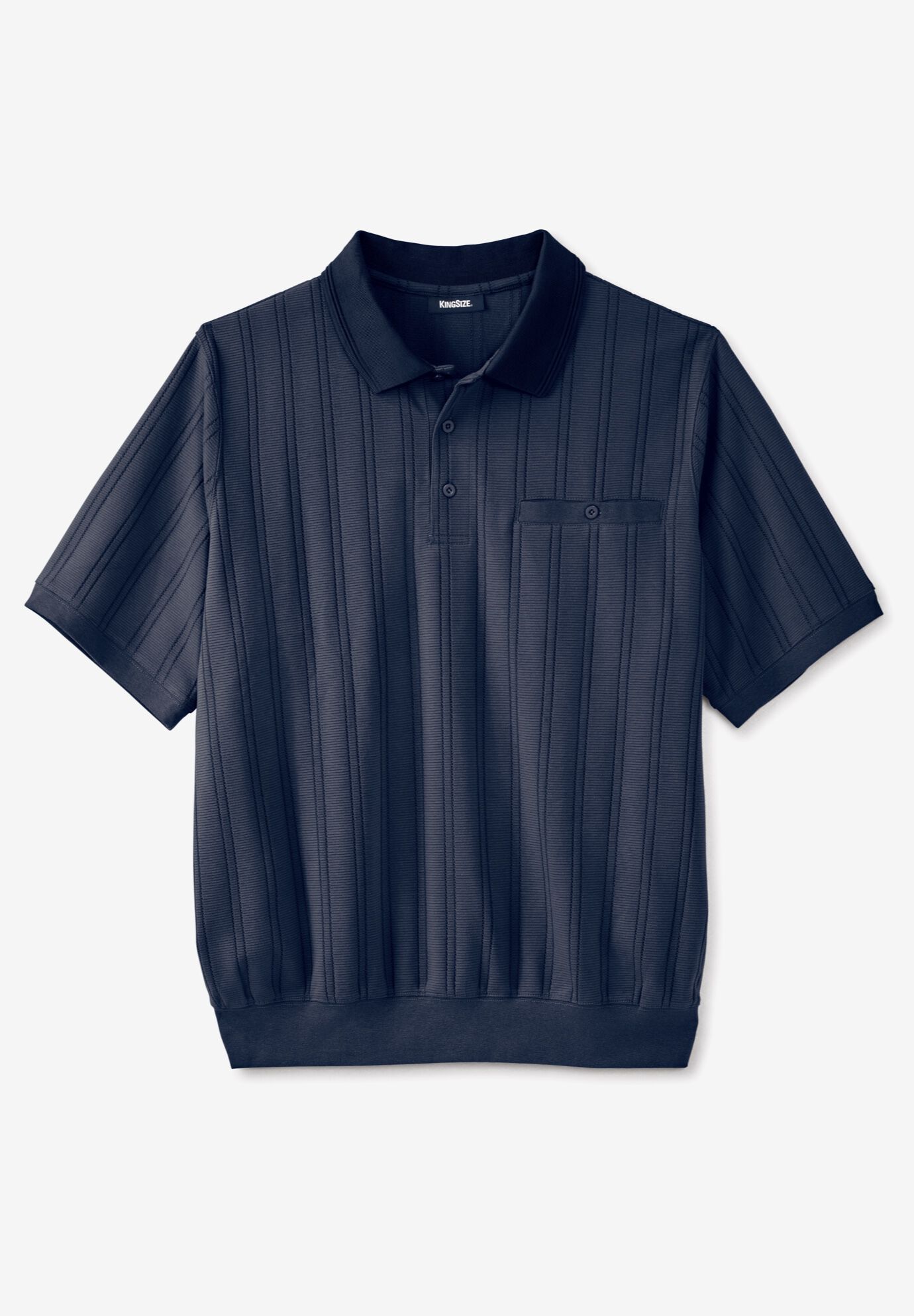 Banded Bottom Polo Shirt | Eloquii