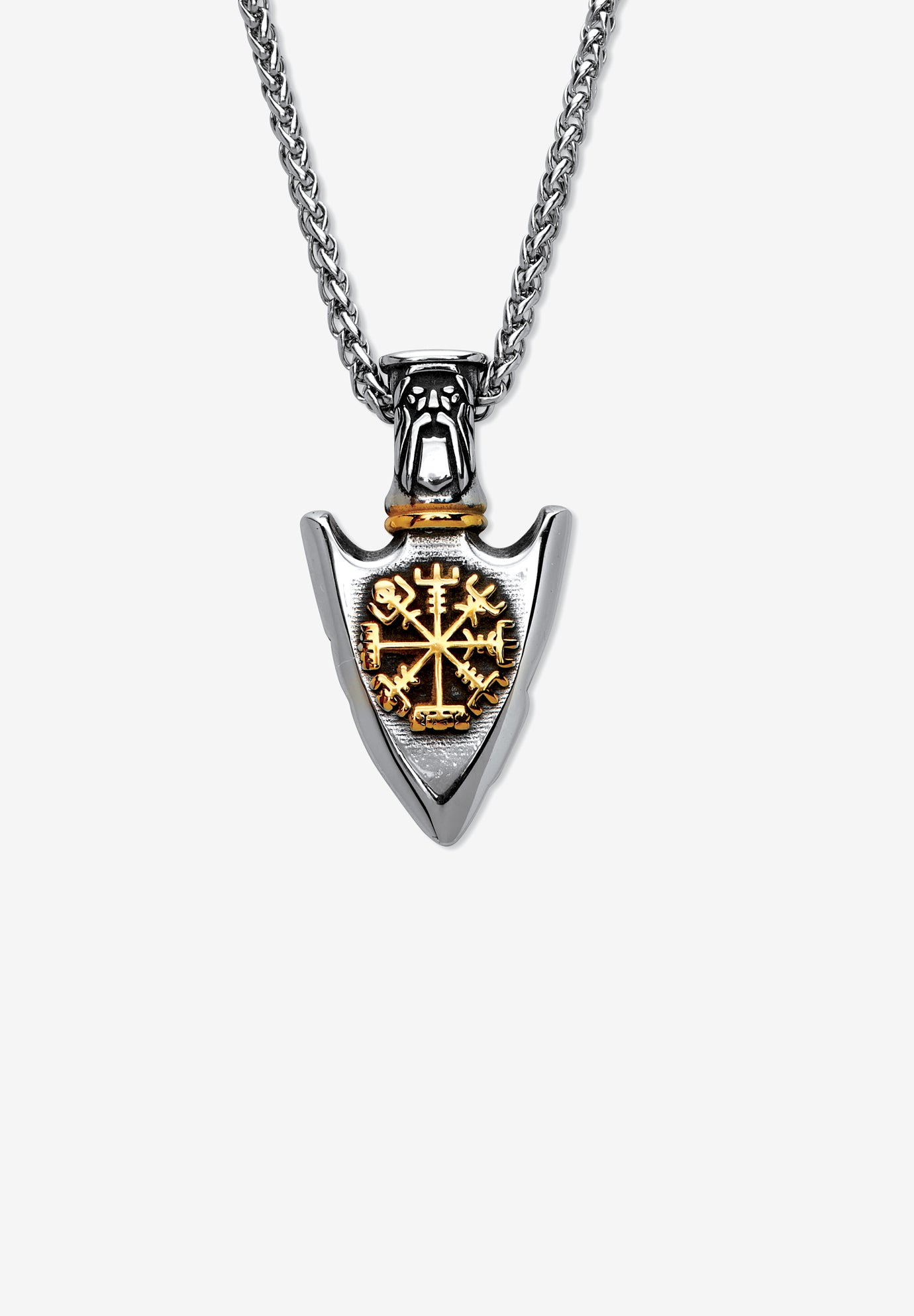Stainless steel arrowhead necklace store